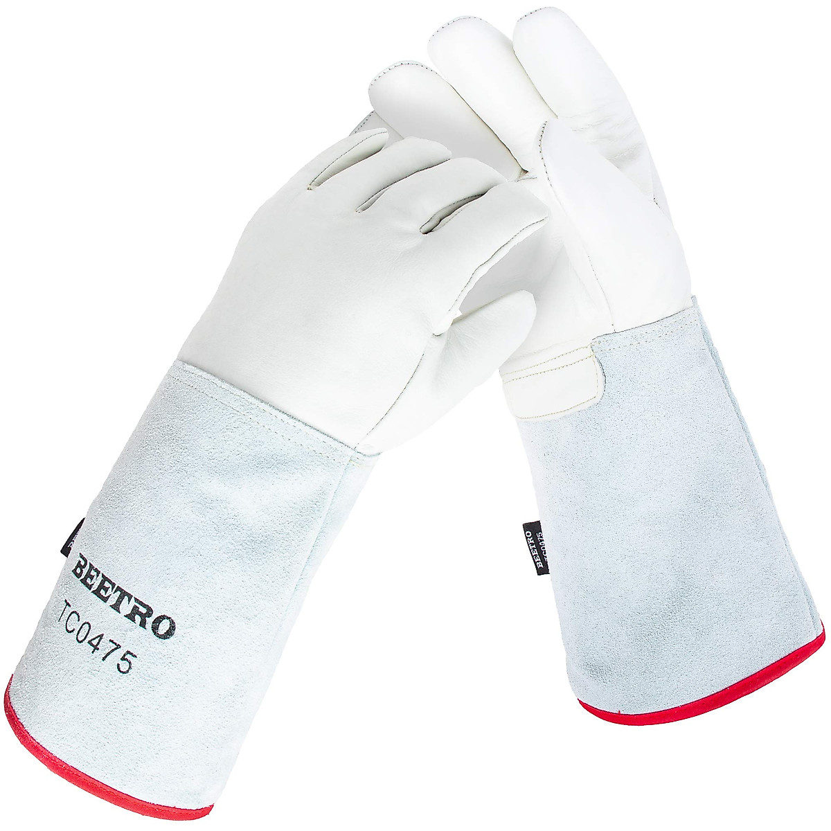 BEETRO -292℉— -418℉/-180℃— -250℃ or Above Antifreeze Gloves for Dry Ice Handling Liquid Nitrogen Low Temperature Resistant Sponge Inner 16 Inch