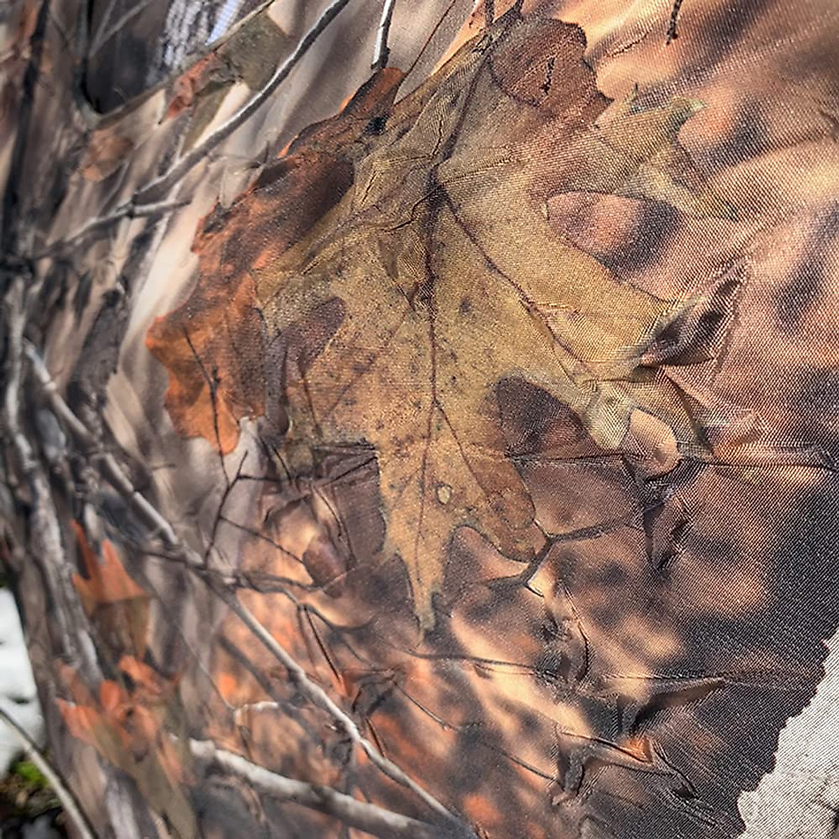 THUNDERBAY Lock Down Pop Up Portable 3-4 Person Hunting Blind 3D Shadow-tech Textured Fabric Ground Blind