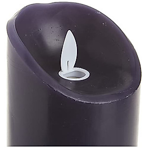 Sterno Home MGT814307NB00 Navy Blue Wax Pillar with Timer