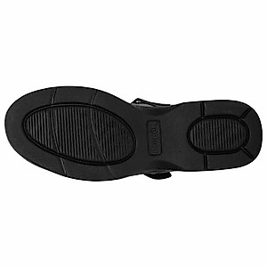 Propet Womens Mary Jane Walking Walking Sneakers Shoes - Black - Size 10 2E_W