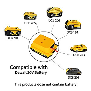 IRONFACE Upgrade Power Wheels Battery Adapter with Speed Controller Kit and Low-Voltage Protection Borad for DeWalt 18V 20V Battery DW DIY Project (2nd Version)
