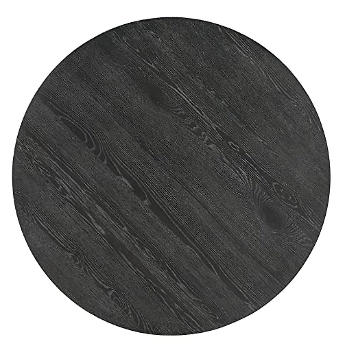 Progressive Furniture Muse Round Dining Table, 48" W x 48" D x 30" H, Weathered Pepper