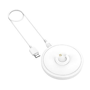 Charging Cradle Compatible with Bose Soundlink Revolve Charger,3.3ft Replacement USB Cable Charging Dock for Soundlink Revolve and Revolve+ Bluetooth 360 Speaker (White)