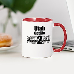 CafePress Utah Get Me Two! Mug Ceramic Coffee Mug, Tea Cup 11 oz