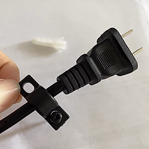 Wire Shelf Loop Clips 12Pcs Shelf Clips with Screws Expansion Tubes for Wire Shelving – Black