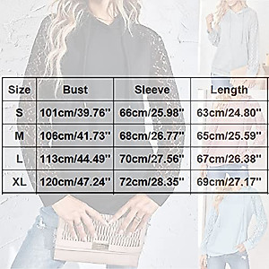 Women's Button Down Shirt Classic Long Sleeve Collared Tops Work Office Chiffon Blouse Cotton Tunic Tops to Wear with Leggings Grey