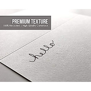 Happy Holidays Greeting Card / Gift Tag Collection - 24 Cards with Envelopes with Kraft Seals