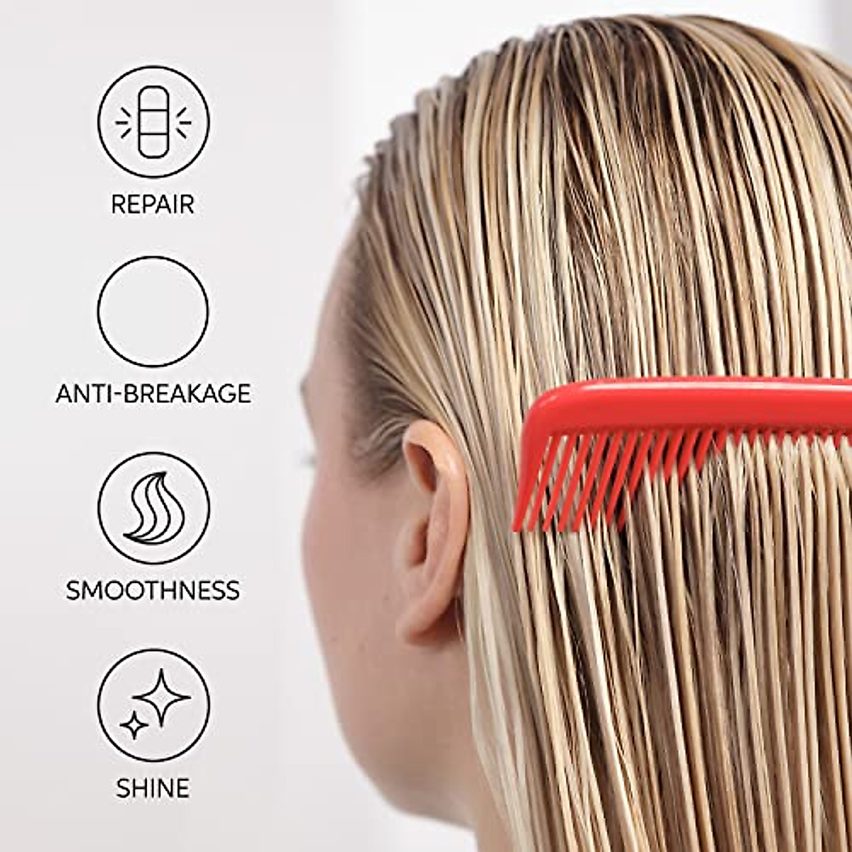 Wella Professionals ULTIMATE REPAIR Set, Lightweight Shampoo, Nourishing Conditioner, and Luxury Leave-On Hair Repair Treatment for Damaged Hair, The Ultimate Repair Regimen, 3 Unit Set