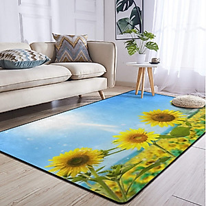 Custom Personalized Area Rug, Customized Photo Text Non-Slip Washable Floor Rug Carpet Indoor Outdoor for Bedroom Room Garden  Office, Bathroom  Home Decorative  (31.5"x47")