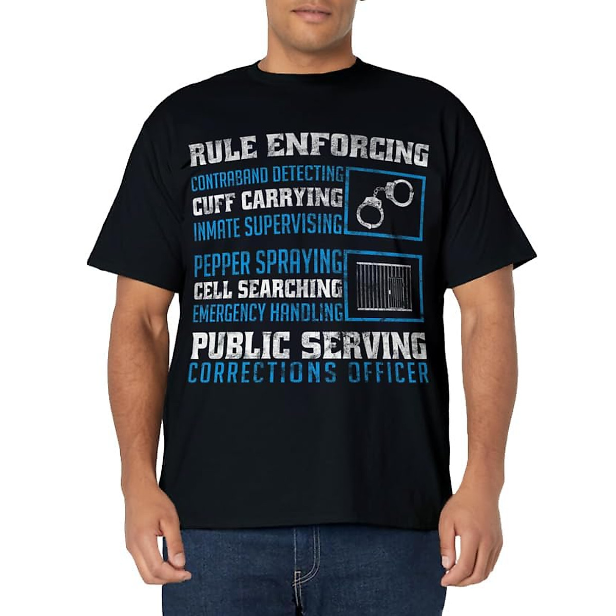 Funny Correction Officer Prison Guard Law Enforcement T-Shirt