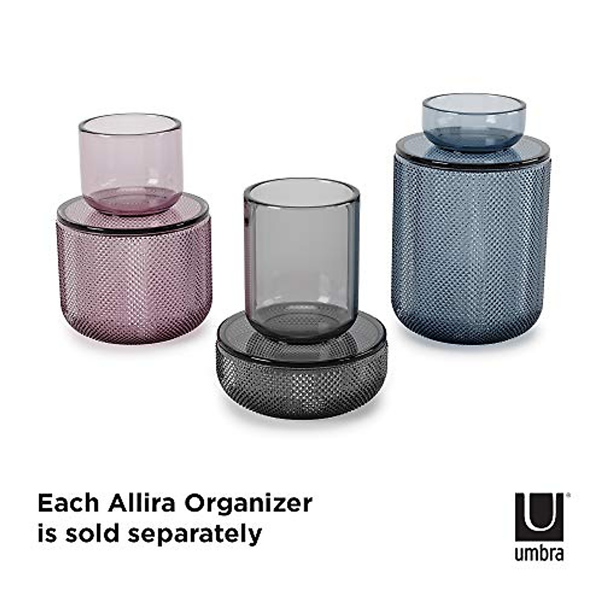 Umbra Allira Organizer, Small, Smoke