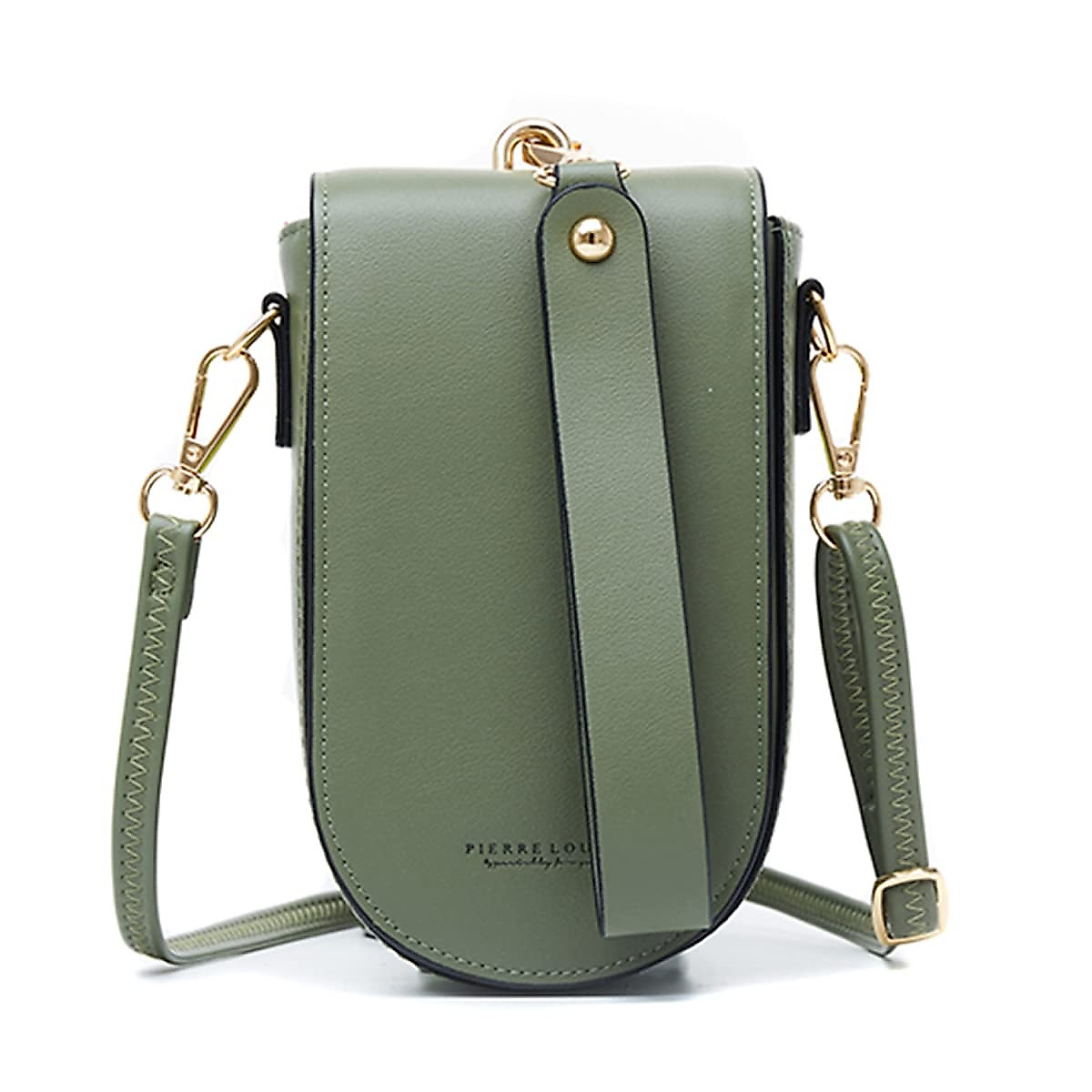 Sunwel Fashion Trendy Cell Phone Bag 5 Card Slots Mini Crossbody Bag Phone Purse Detachable Wristlet for Women Girls