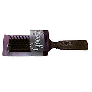 Goody Styling Essentials Hairbrush – Plastic Woodgrain and Synthetic Boar Bristles Leave Hair Shiny And Smooth For All Wet And Dry Hair Types - Hair Accessories For Women, Men, Boys, and Girls