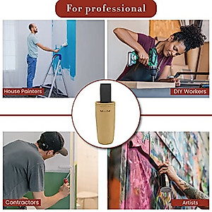 Style n Craft Spray Paint Can Holder, Heavy-Duty 600D Polyester Spray Paint Can Holder, Khaki and Black (76022)