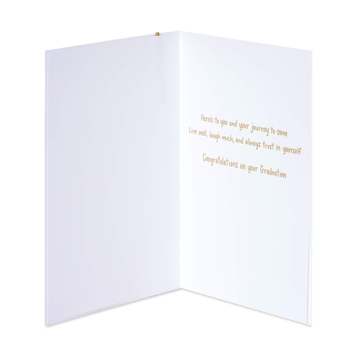 Papyrus Graduation Card with Quote (Here's To You)