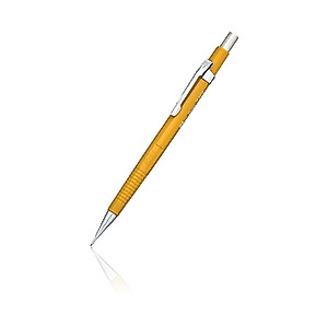 Pentel Sharp Automatic Drafting Pencil, 0.9mm, Yellow, Pack of 6