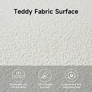 Pamag pieeoo L Shaped Sectional Couch Sofa, 5 Seat Sofas with 5 Waist Pillow, Mid Century Modern Sectional Couches for Living Room, Small Apartments and Office (Beige)