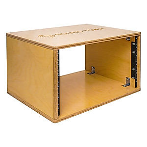 Sound Town 6U Studio Equipment Rack with Baltic Birch Plywood (SDRK-6)