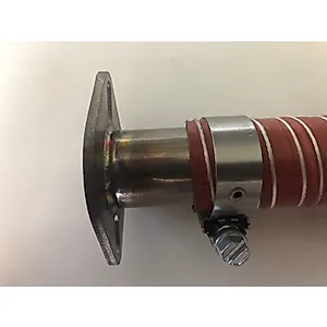 GenExhaust for Champion 3500/3200W & 3100/2800W Inverter Generator 1" Silicone tubing Exhaust Extension 8 Foot Length.