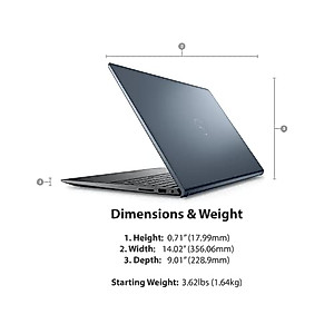 Dell Newest Inspiron 15 Laptop, 15.6 FHD LED-Backlit Touch Display, AMD Ryzen 7 5700U, 32GB DDR4 RAM, 1TB PCIe SSD, HDMI, Webcam, Backlit Keyboard, WiFi, Bluetooth, FP Reader, Win11 Home