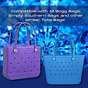 BOGLETS - The Ankh Charm Compatible with Bogg Bags, Simply Southern and Other Similar Tote Bags.
