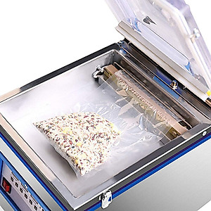 Chamber Vacuum Sealer Machine Commercial Kitchen Food Chamber Vacuum Sealer, 110V Packaging Machine Sealer for Food Saver, Home, Commercial Using