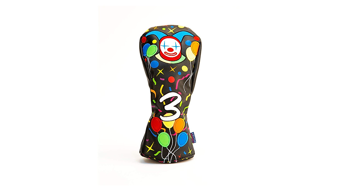 CMC Design Custom Jester 3 Embroidered Golf Driver Head Cover
