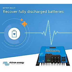 Victron Energy SmartSolar MPPT MC4 VE. Can 150V 85 amp 12/24/36/48-Volt Solar Charge Controller (Bluetooth)