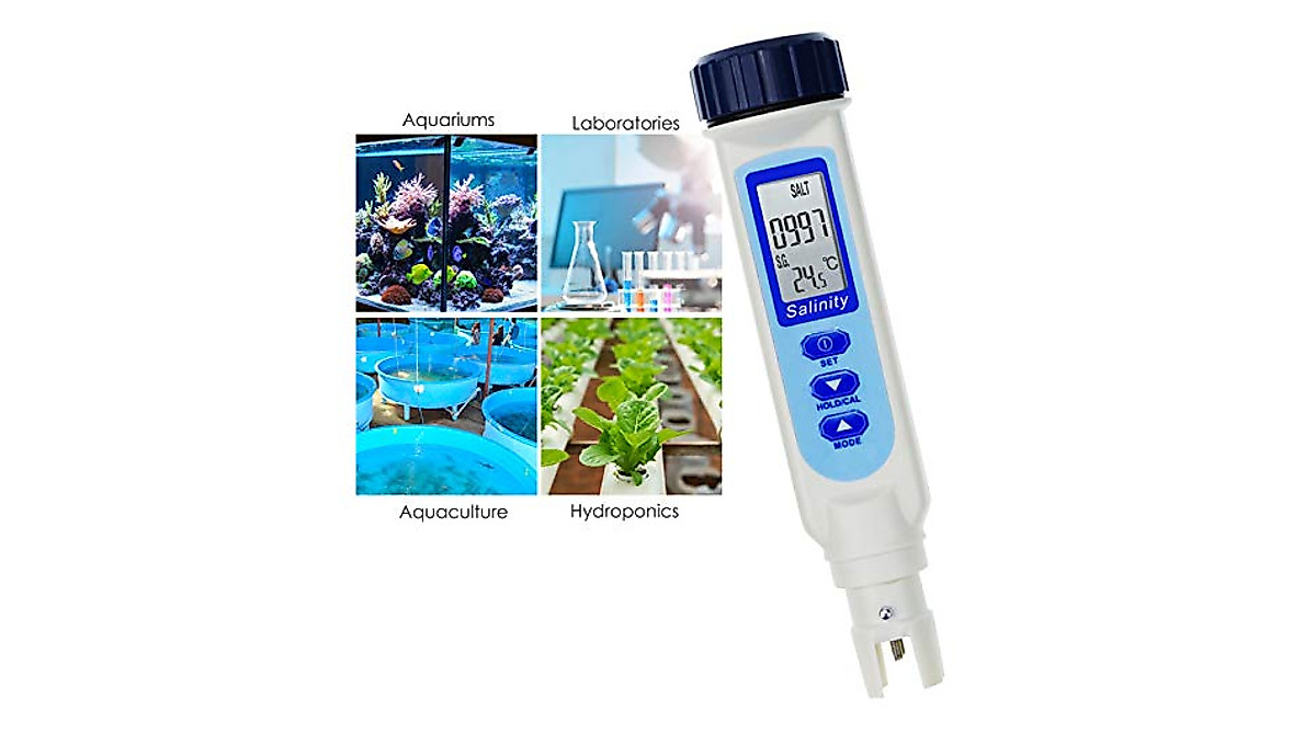 Salinity Tester Pen Type - Accurate Saltwater & Aquarium Measurement