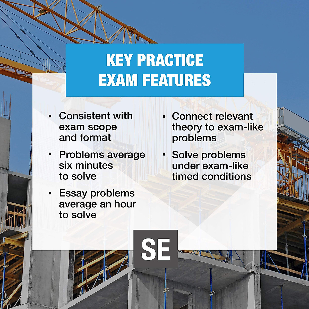PPI SE Structural Engineering Buildings Practice Exam, 5th Edition – Realistic Practice Exam for the NCEES SE Structural Engineering Exam