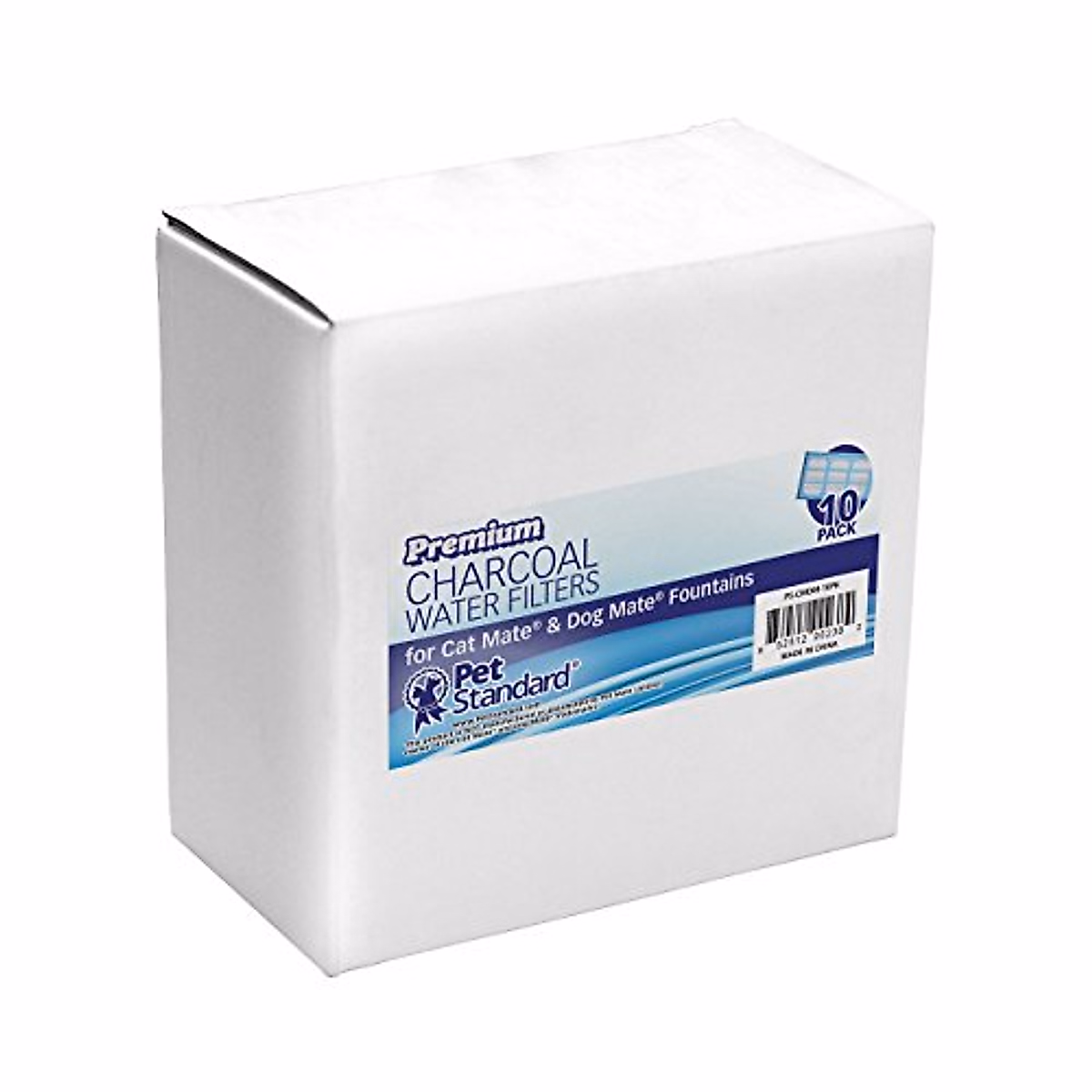 Replacement Water Filter Cartridges for Cat Mate & Dog Mate Fountains, Pack of 10