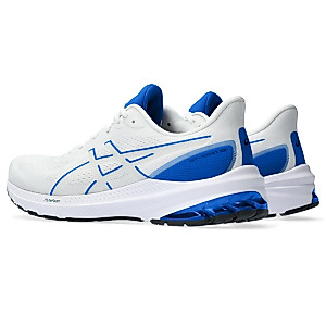 ASICS Men's GT-1000 12 Running Shoes, 11, WHITE/ILLUSION BLUE