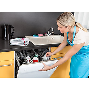 WaaHome Mom Kitchen Towel, Mothers Day Mom Gifts from Daughter Son, Funny Mom Dish Towel Dishcloth Hand Towels for Mom's Kitchen, Mothers Day Birthday Gifts for Mom from Daughter Son Kids