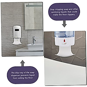 2pcs Hand Machine drip Tray Tray for soap Dispenser Water Tray Foam Soap Dispenser Drip Catcher soap Dispenser soap Dispenser Water Tray Laundry drip Catcher