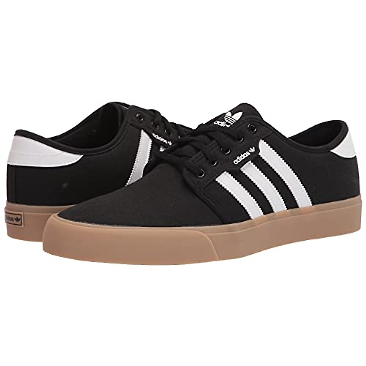 adidas Originals Men's Seeley XT Sneaker, Black/White/Gum, 9.5