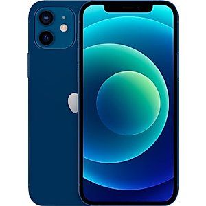 Apple iPhone 12, 256GB, Blue - Fully Unlocked (Renewed)