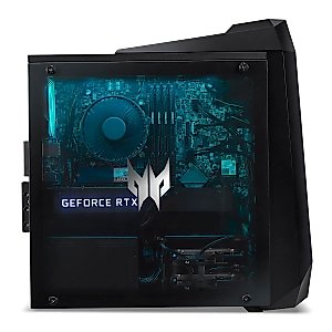 acer Predator Orion 3000 RTX 3070 8GB GDDR6 Gaming Desktop Computer, Intel 8-Cores i7-10700F up to 4.8GHz, 64GB DDR4 RAM, 2TB PCIe SSD + 1TB HDD, WiFi 6, Bluetooth 5.1, RGB Lighting Case, Windows 10