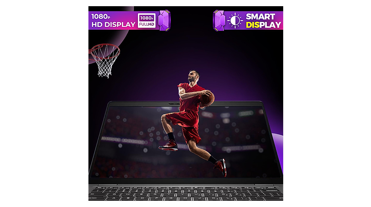 Windows 11 Home Laptop - 13.3 Inch FHD DISPLAY 1080P, 8GB RAM, 126GB ...