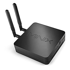 MINIX NGC-5 Pro, Intel i5-10210U 8GB/256GB NVMe SSD Windows 11 Pro Mini PC, Triple 4K @ 60Hz Display/HDMI 2.0/ USB-C/DP/Wi-Fi6/ 2xGigabit Ethernet/4USB 3.1. Support 4G LTE, SSD (SATA), Auto Power On