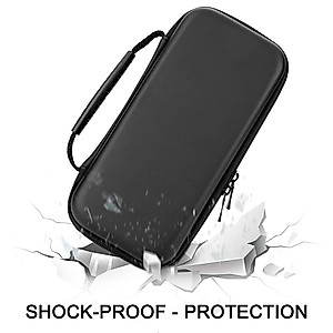 Accmor Carrying Case for Nintendo Switch Lite, Portable Hard Shell Pouch, Carrying Travel Game Bag for Switch Lite Console and Accessories