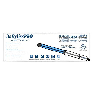 BaBylissPRO BaBylissPRO Nano Titanium Curling Wand, 1 Inch, 1 ct.