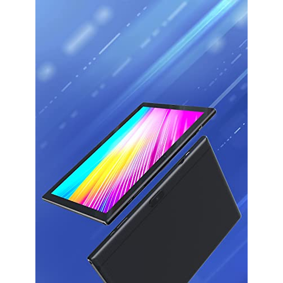 Tablet, 10 inch Tablets Android, 64GB ROM & 512GB Expand, 2+8MP Dual Camera, WiFi, Bluetooth, 1280x800 IPS Touch Screen Computer Tablet PC, 6000mAh Battery, Google GMS Certified Tablets, Black