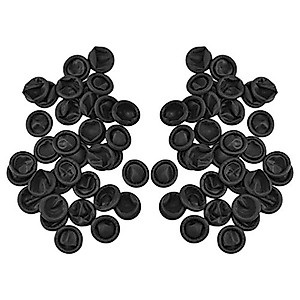 ARTIBETTER 100PCS Gel Finger Cover Silicone Finger Cots Finger Protector Thumb Cap Toe Fingertips Covers for Trigger Finger Finger Cracking Finger