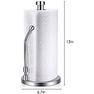 Kitchen Paper Roll Holder Paper Towel Rack Dining Table Kitchen Paper Roll Holder Vertical Paper Towel Storage Rack