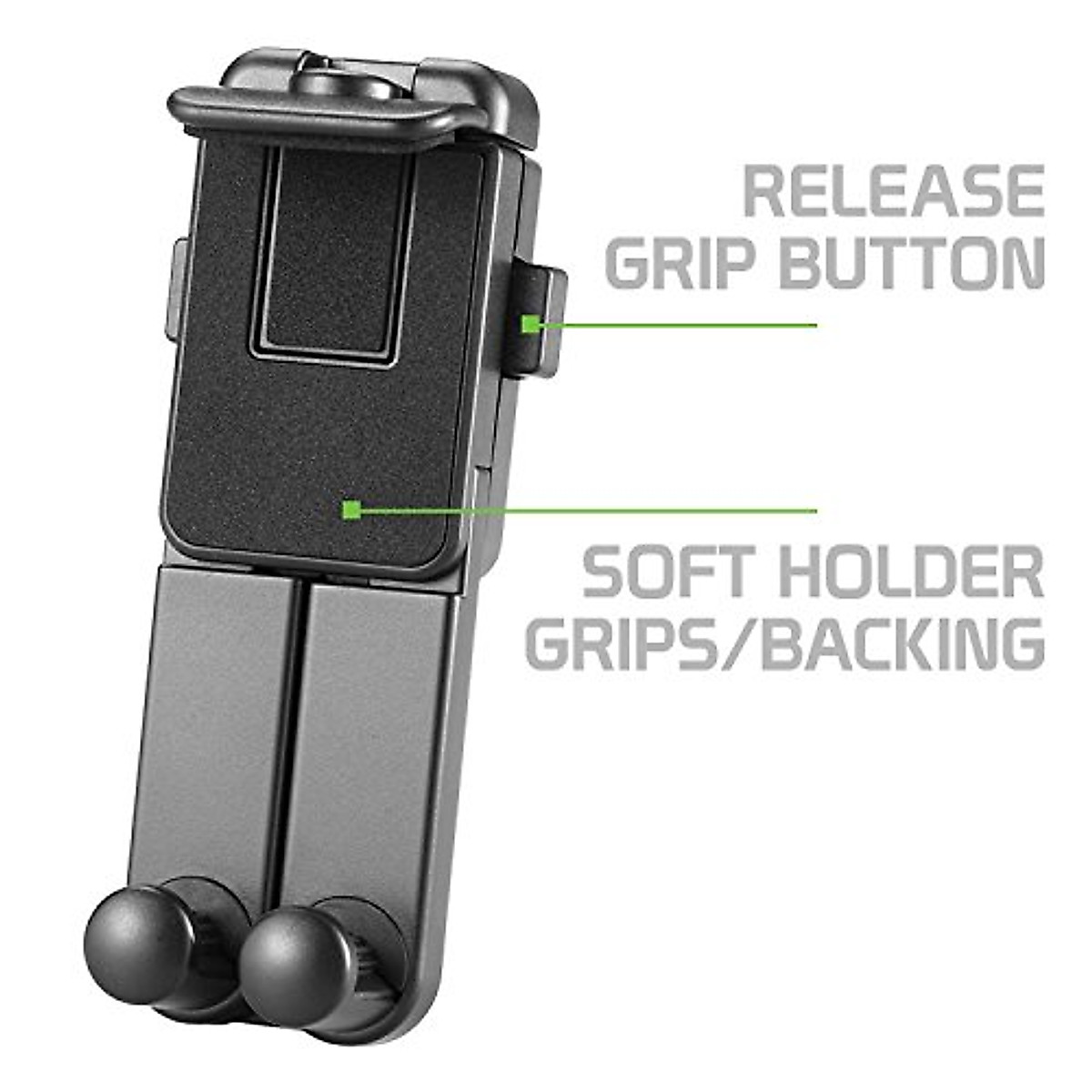 Cellet Universal 360 Adjustable Cup Holder Tablet Automobile Mount Cradle Compatible to Apple IPad Pro 12.9 IPad 9.7-inch Air 2019 IPad Mini 4 Samsung Galaxy Tab S4 S5e Surface Go Pro 6(PHC670M) 13in