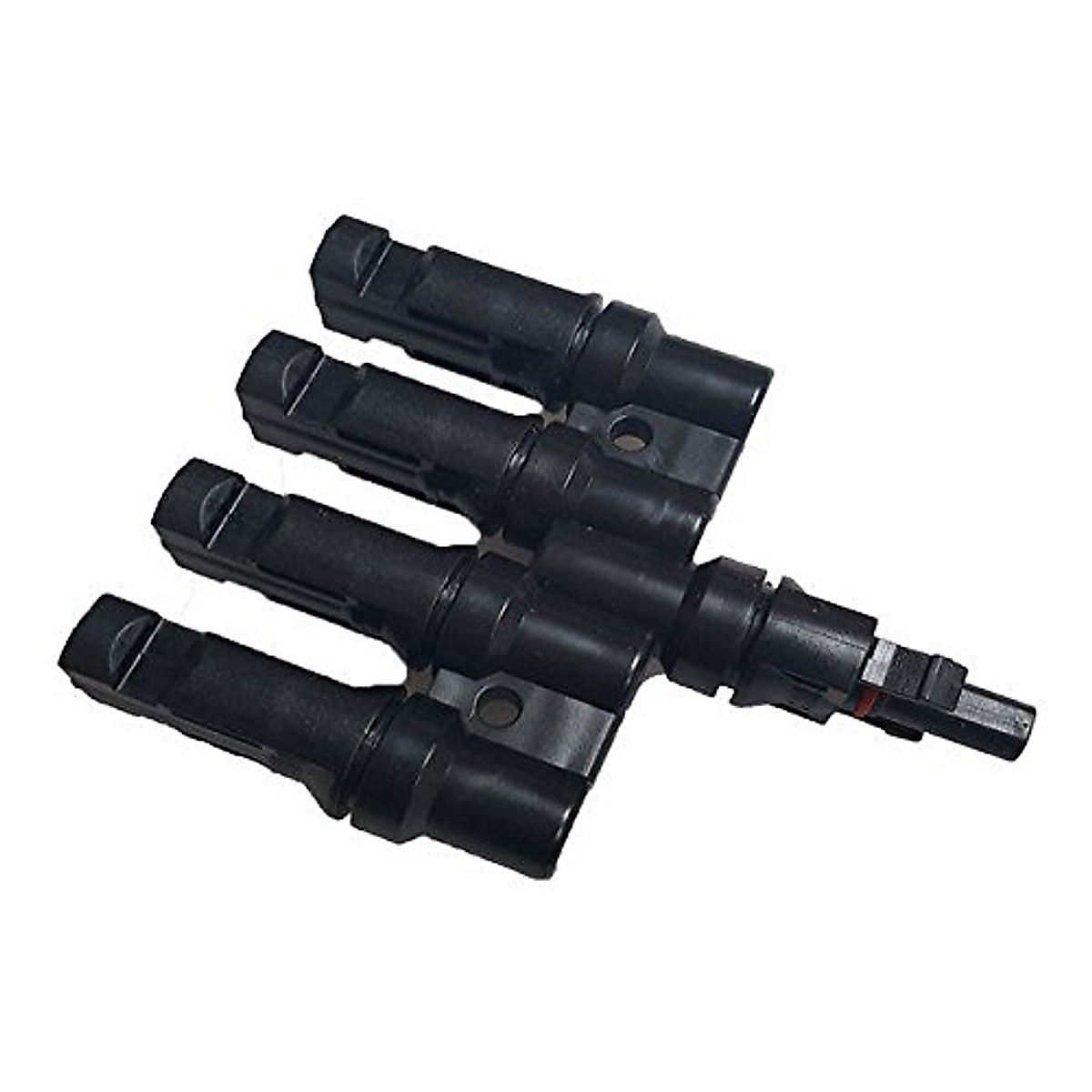 NUZAMAS New 1 Pair Solar Panel T Branch Connectors Cable Coupler ...