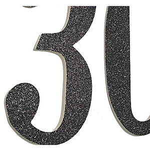 Talk 30 To Me Banner- 30th Birthday Banner,Talk Thirty To Me, Dirty 30,Thirsty 30 ( Black)