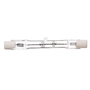Satco S3480 1/Card 120V 100-Watt T3 R7S Base Light Bulb, Clear