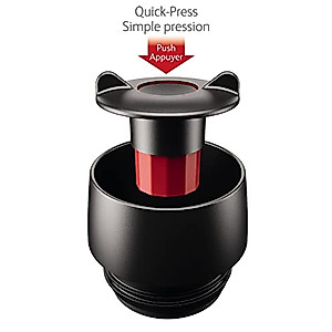 Tefal Travel Mug Grande, Stainless Steel, Red, 0.5 L