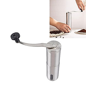 Easy to Portable Coffee Bean Grinder Camping Sealed Stainless Steel Portable Manual Coffee Grinder